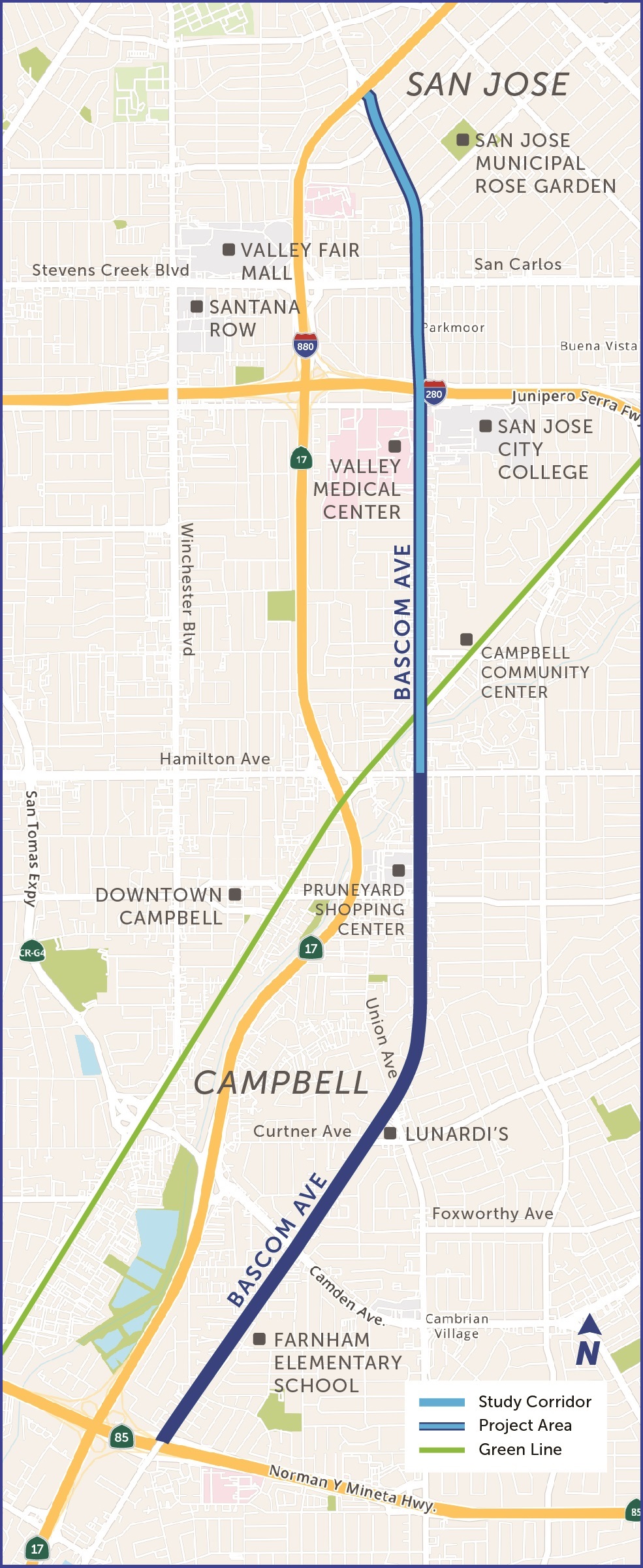 Bascom Complete Streets Project Receives Construction Funding | VTA